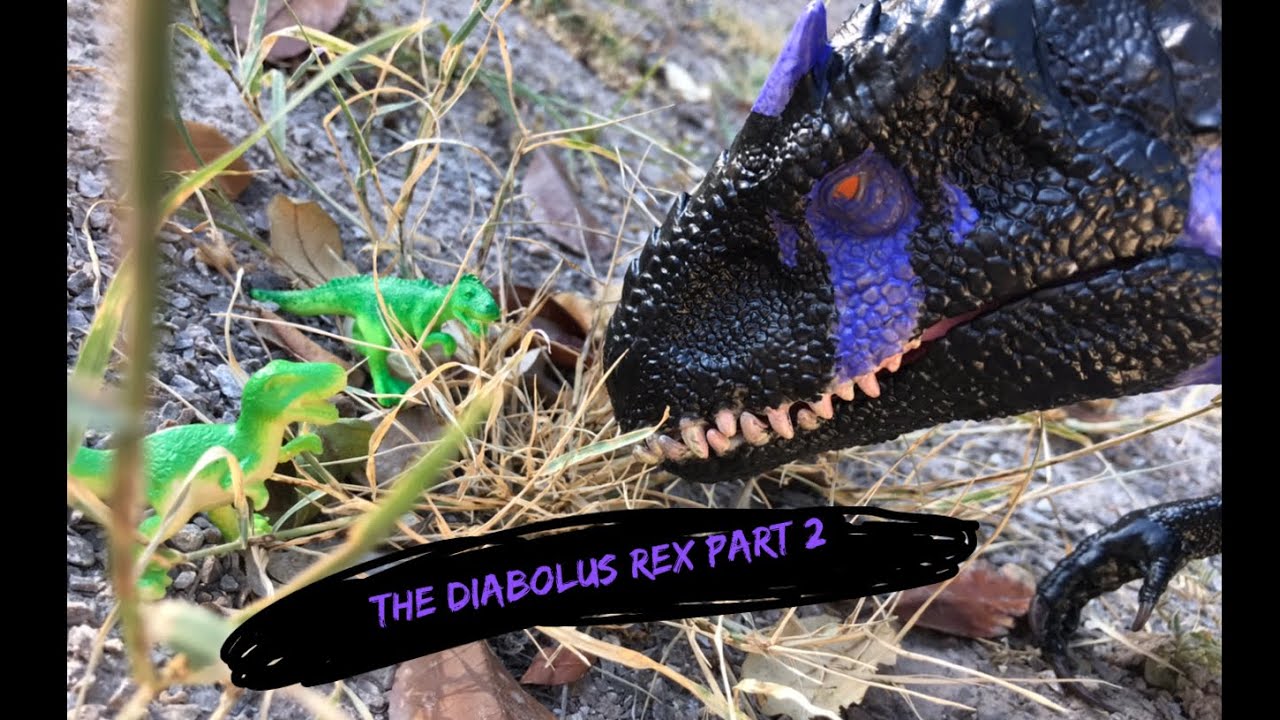 The DIABOLUS Rex Part 2-Jurassic World Toy Movie - YouTube