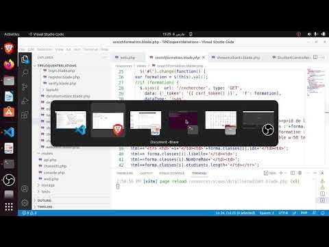 Laravel V90 : TP DE SYNTHÈSE (11/11) - YouTube