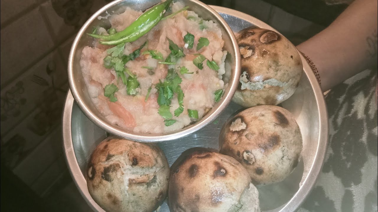 liti chokha famous food Bihar ka - YouTube