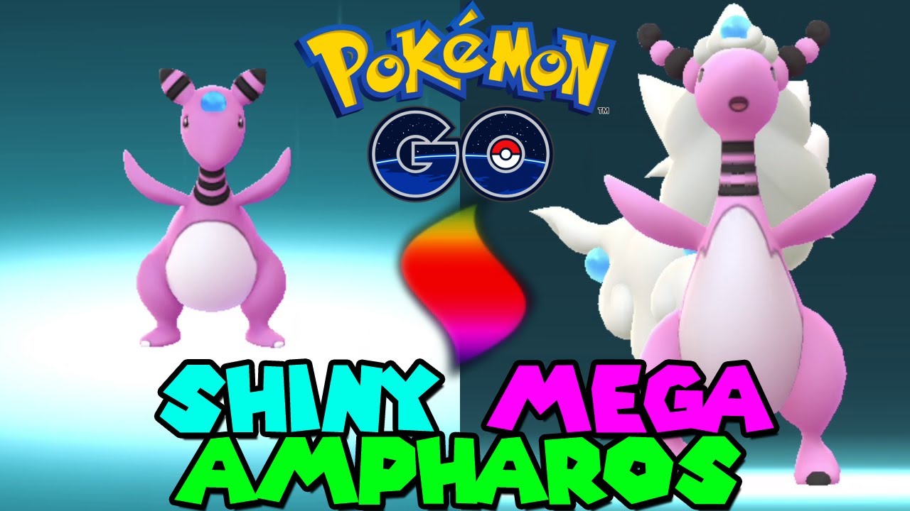Shiny Ampharos Mega Evolution