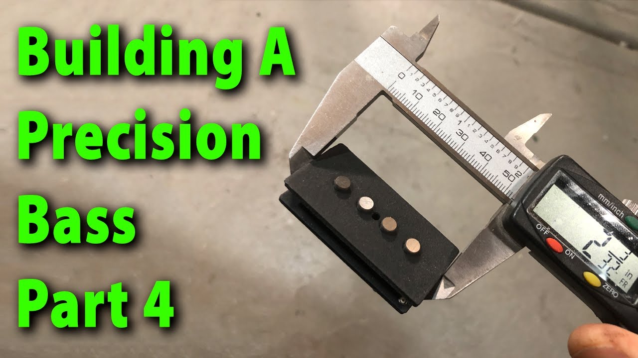 Building A Precision Bass Part 4 Finalizing The Design - YouTube