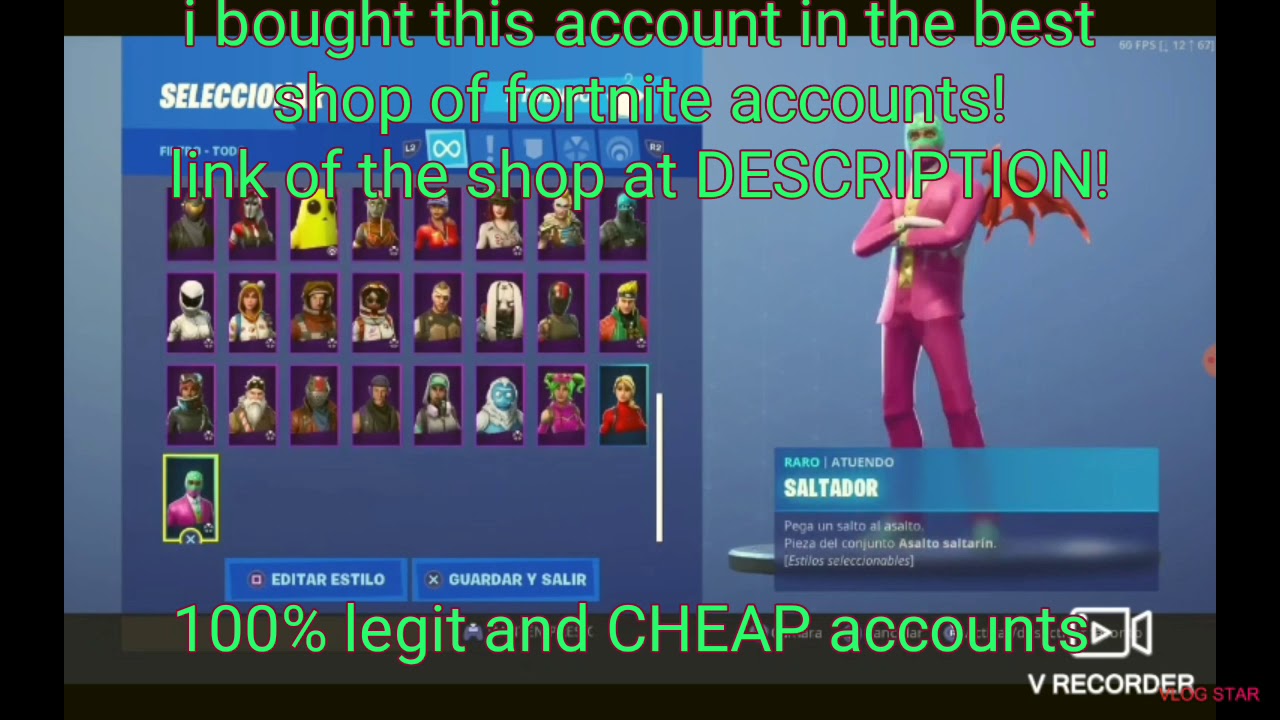 Best fortnite account SHOP 100% legit and CHEAP accounts!!! - YouTube