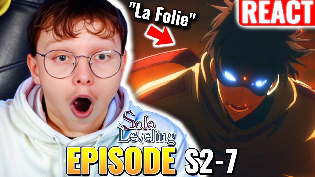 SUNG JIN WOO DEVIENT RANG S AVEC SON FLOW INFINI | 😲 SOLO LEVELING SAISON 2 EPISODE 7 REACTION ...