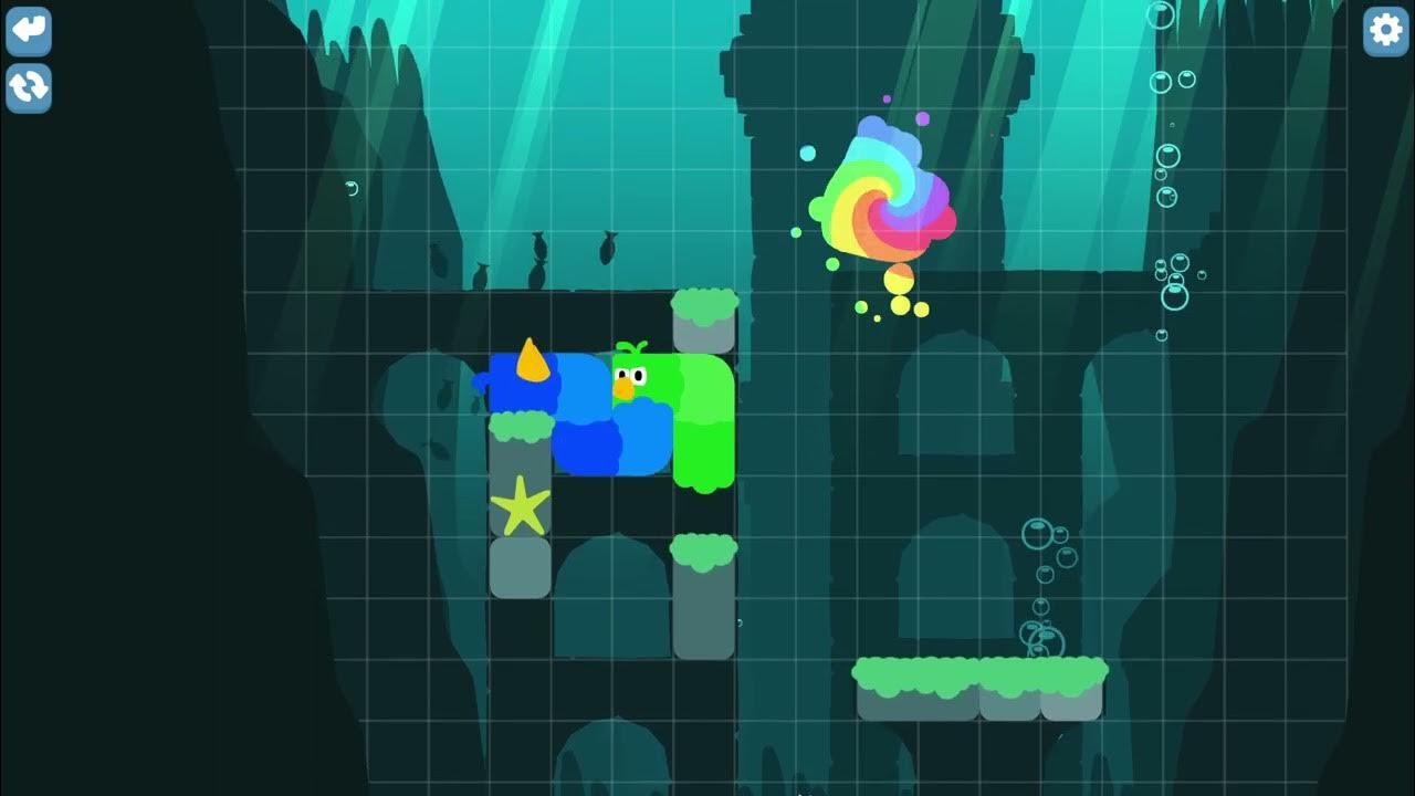 Snakebird - Complete | Walkthrough - Level 07 - YouTube