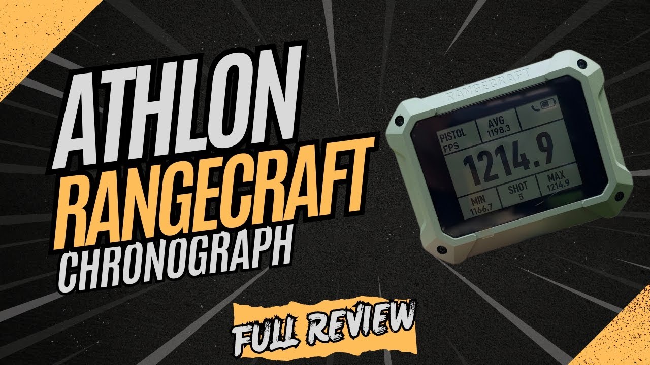 Athlon Rangecraft Velocity Pro Review | Elite Doppler Radar Chronograph ...