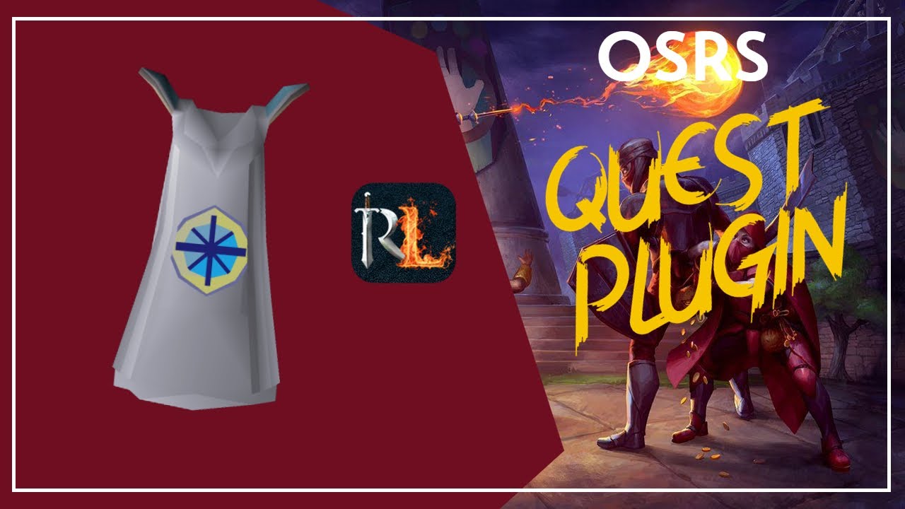 Best RuneLite Quest Helper Plugin (Old School Runescape) - YouTube