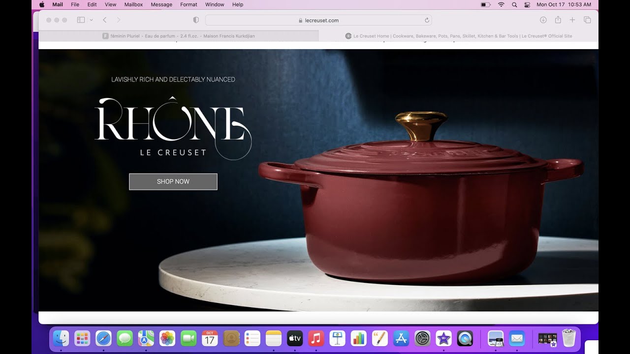 Le Creuset New Colorway Rhone| Le Creuset Q&A| Subscriber Giveaway ...