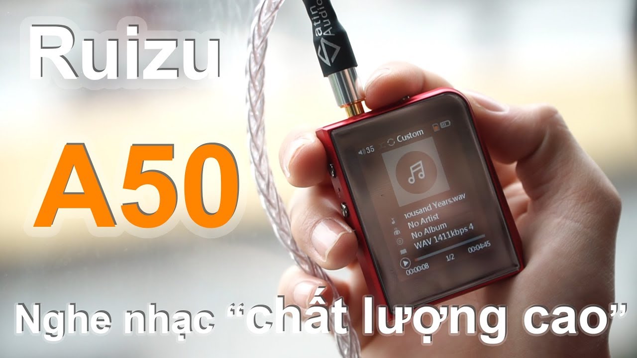 Ruizu A50 | Sao máy nghe nhạc bây giờ rẻ đến vậy ? - YouTube