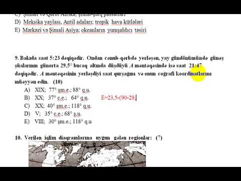 9 cu sinif coğrafiya bsq 1