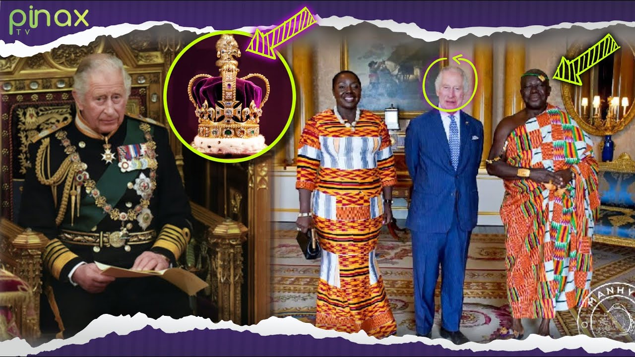 King Charles III coronation, Otumfour Osei Tutu St0rms London for ...