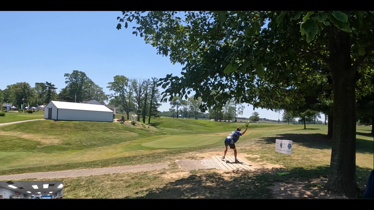 2022 PDGA Am Worlds Round 1 Back Nine - Princeton CC - YouTube