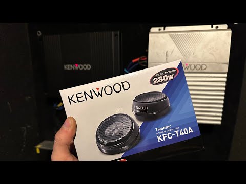 Kenwood KFC-T40A Tanıtım , ürün özellikleri ve TS-S20 farkı.. #kenwood #tweeter #speaker