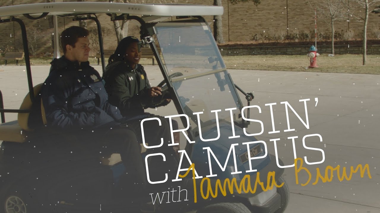 Cruisin Campus | @NDSportsBlogger & @NDHockey's Bo Brauer - YouTube