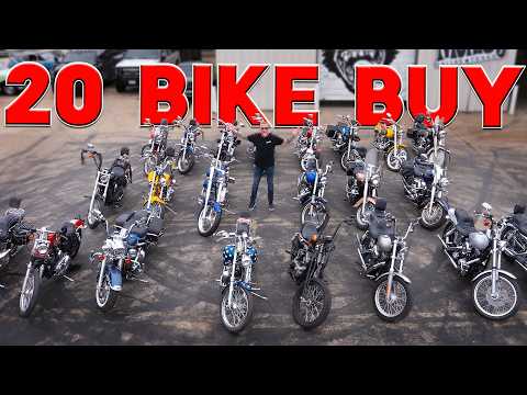 I Bought 20 Motorcycles for $75,000