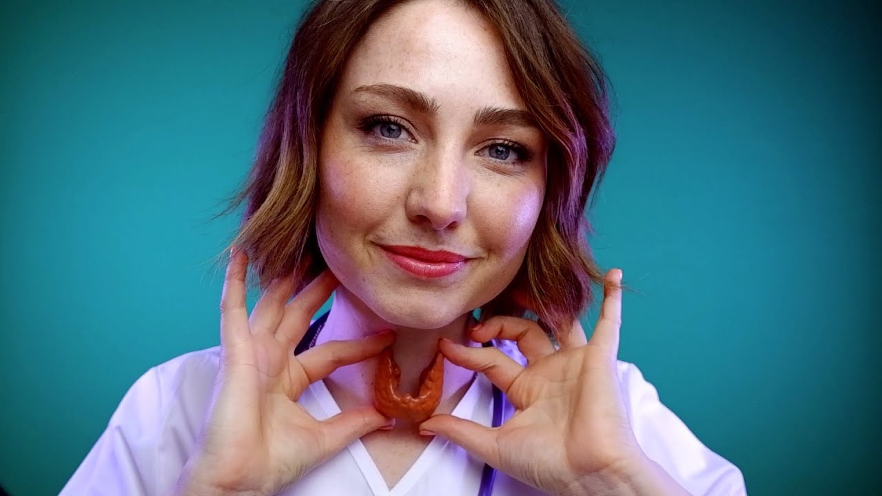 ASMR - Slow, calm but quick & efficient Thyroid Examination - YouTube