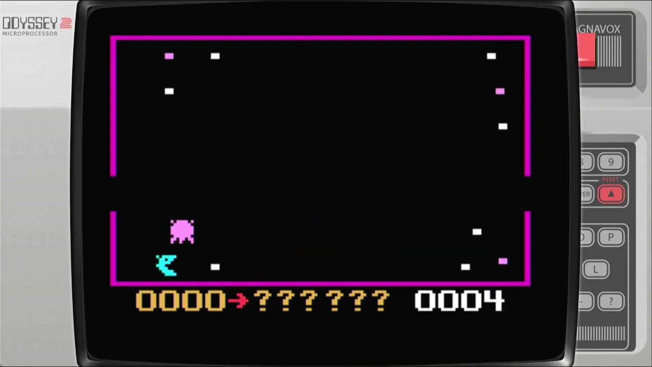 K.C. Munchkin Maze 5 Odyssey 2 / Videopac | Emulated - YouTube