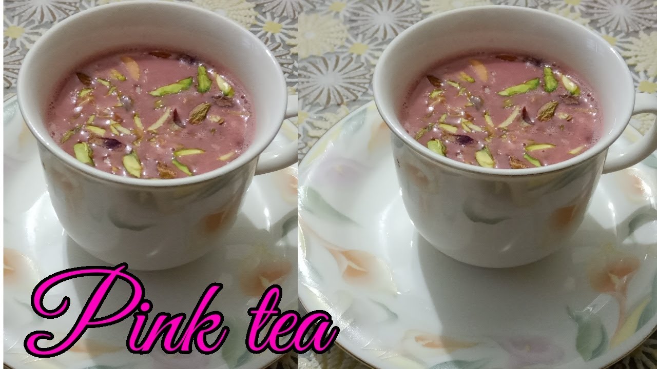 How to make pink tea at home || kitchen king - YouTube