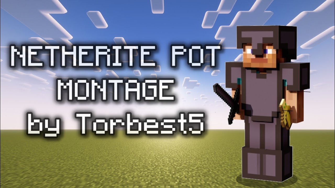 My First Netherite Pot Montage - YouTube
