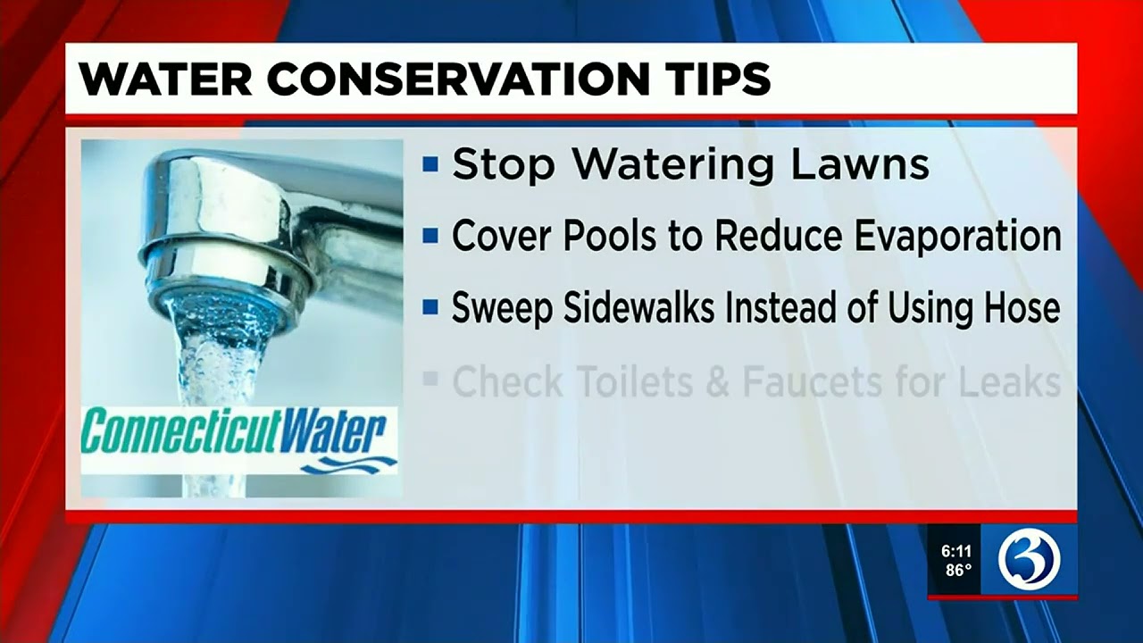 CT Water asks customers to reduce water usage - YouTube