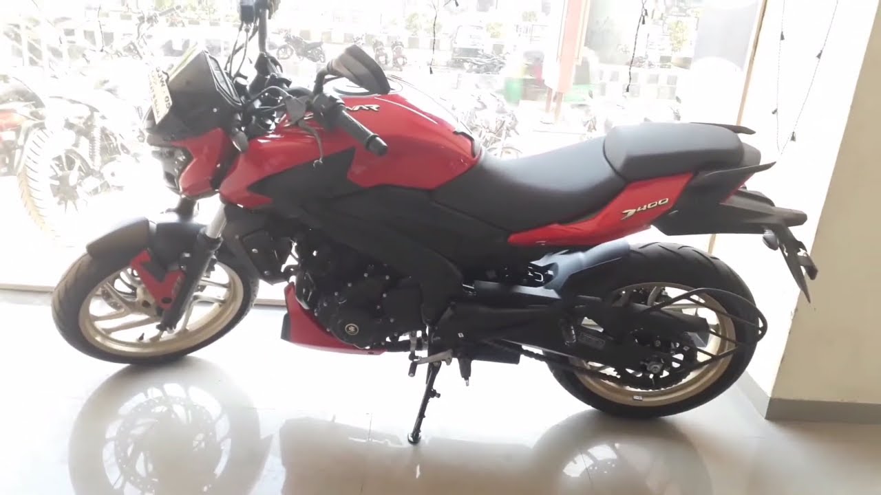 Bajaj Dominar 400 - Red Colours Edition | First Look - Walk around ...
