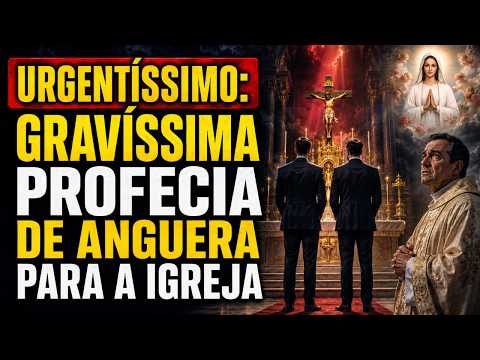 ⚠️ URGENTÍSSIMO: GRAVÍSSIMA PROFECIA DE ANGUERA PARA A IGREJA