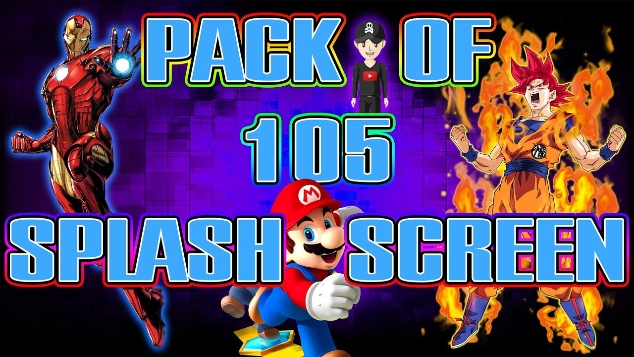 105 SPLASH SCREEN BOOT VIDEO RETROGAMING MARVEL DRAGON BALL 80' MATRIX ...