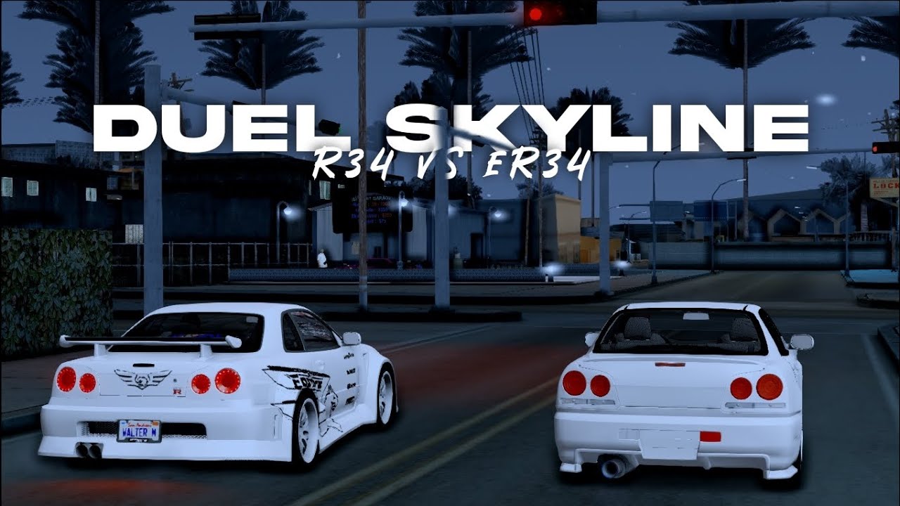[SAL:RP] SENGIT PARAH DUEL SKYLINE R34 VS ER34 - GTA SAMP ROLEPLAY ...
