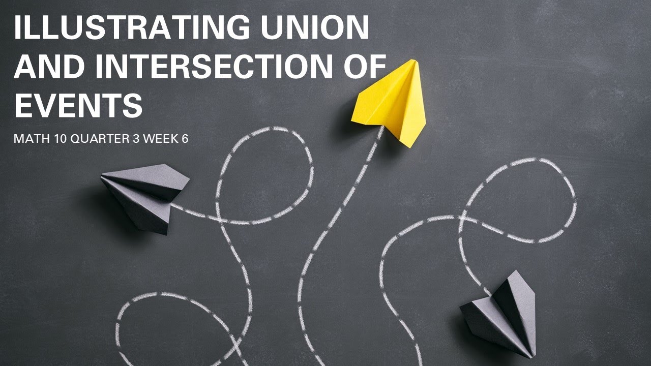 Illustrating Union and Intersection of Events - YouTube