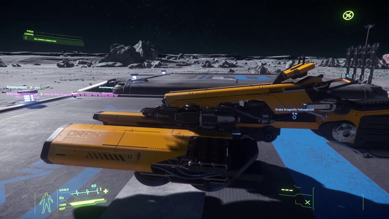 Star Citizen - Drake Dragonfly testfahrt - YouTube