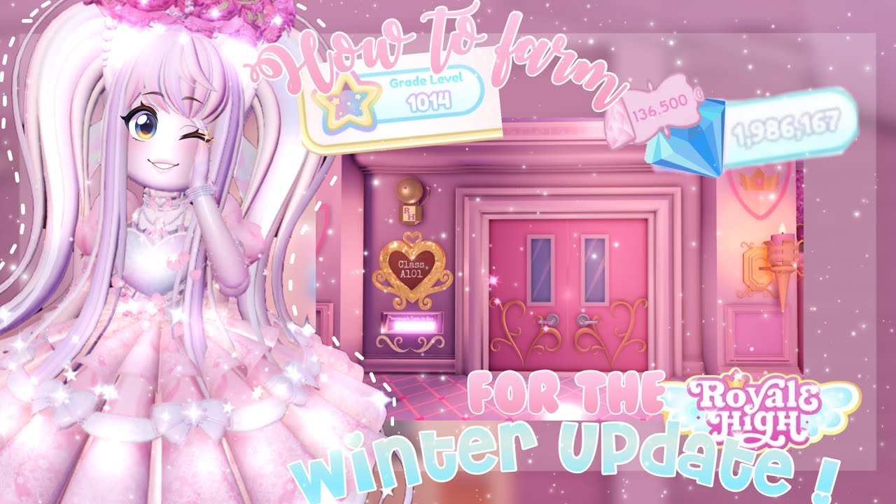 HOW TO GET RICH FAST FOR THE NEW WINTER UPDATE!! (Roblox Royale High ...