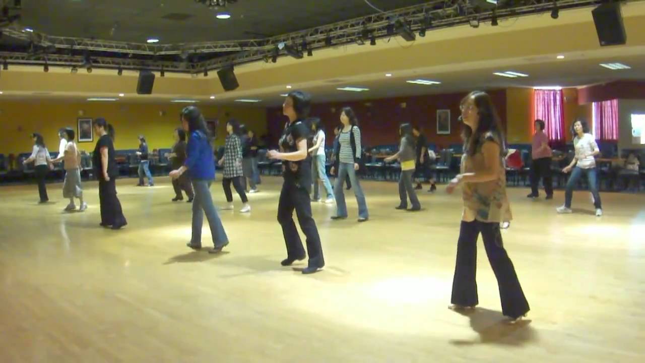 Silk & Satin Line Dance (Demo & Walk Through) - YouTube
