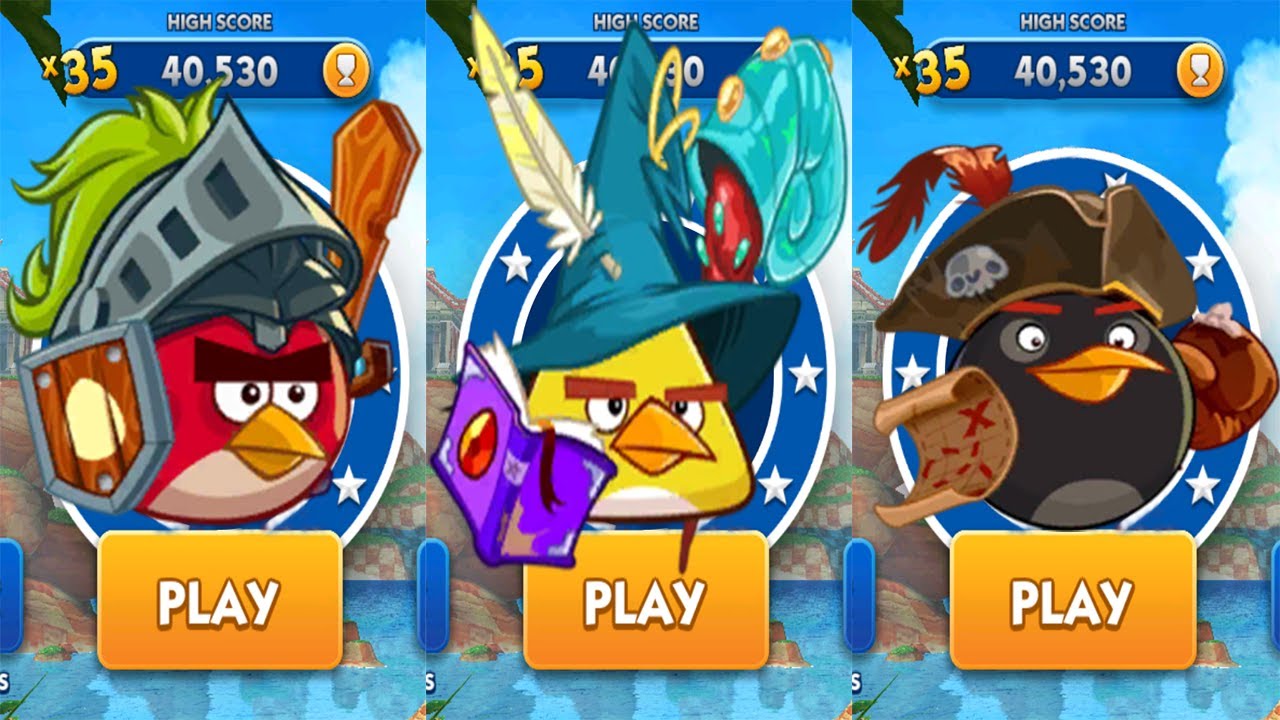 Sonic Dash - Angry Birds Characters - All 58 Characters Unlocked vs ...