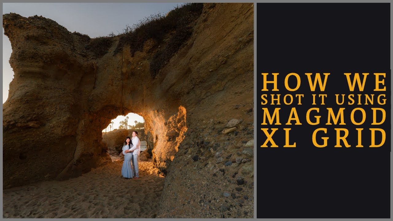 How We Shot It Using The MagMod XL MagGrid - YouTube