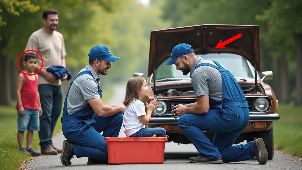 Mechanic Misses Thanksgiving Dinner to Help Stranded Family, Then Their ...