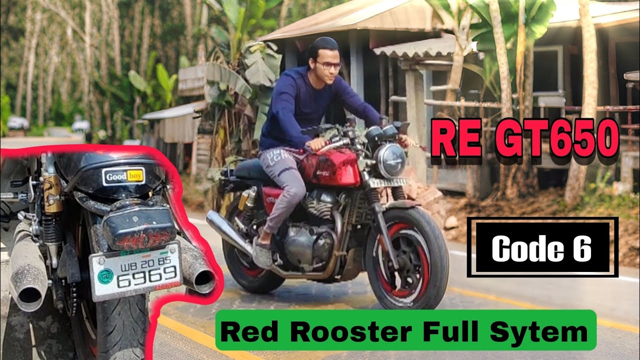 GT 650 RRP with Code 6 Tuned💥 #youtube #trending #gt650 #royalenfield # ...