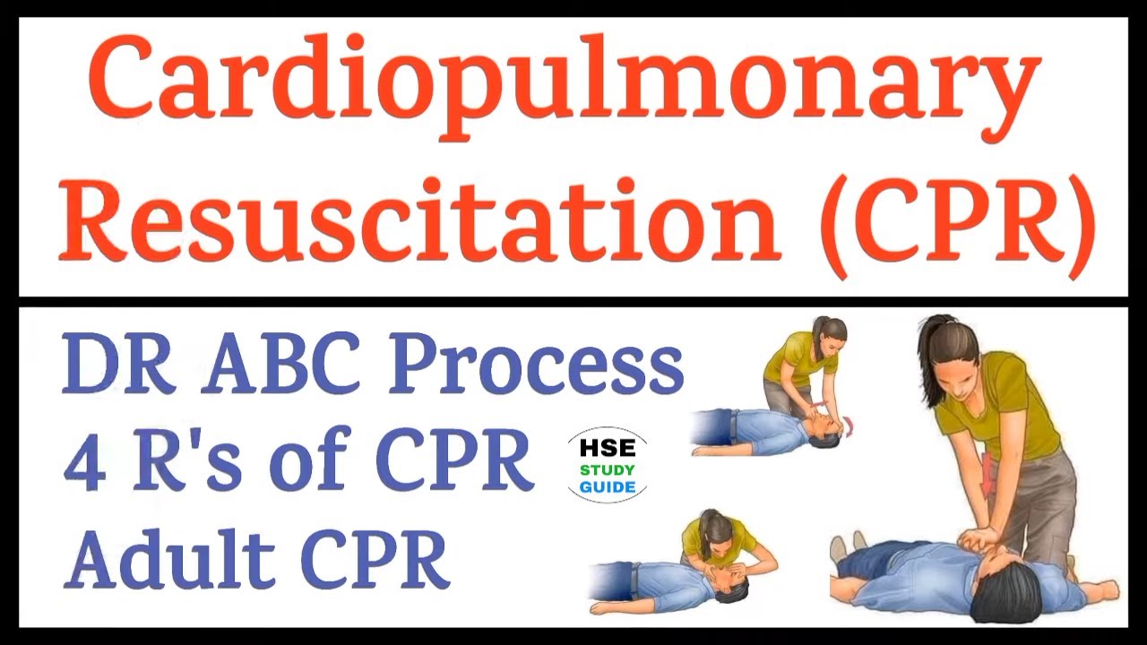 CPR Cardiopulmonary Resuscitation in Hindi || DR ABC Process || 4 R's ...