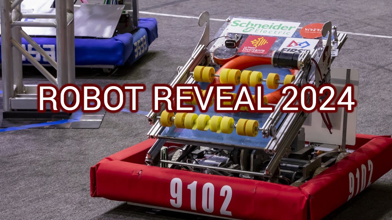 🇫🇷 FRC 2024 ROBOT REVEAL - 9102 CYBORGBULLS - YouTube