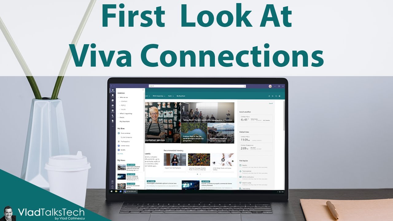 First Look at Viva Connections - YouTube