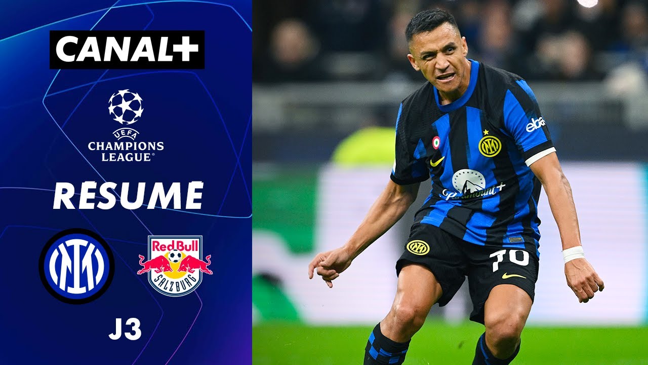 Résumé Inter / RB Salzburg - Champions League 2023/24 (J3) - YouTube