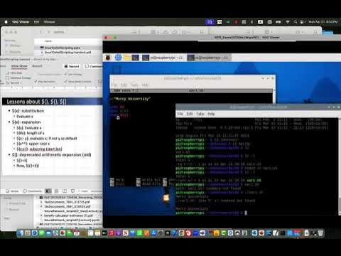Linux shell scripting on Raspberry Pi OS - YouTube