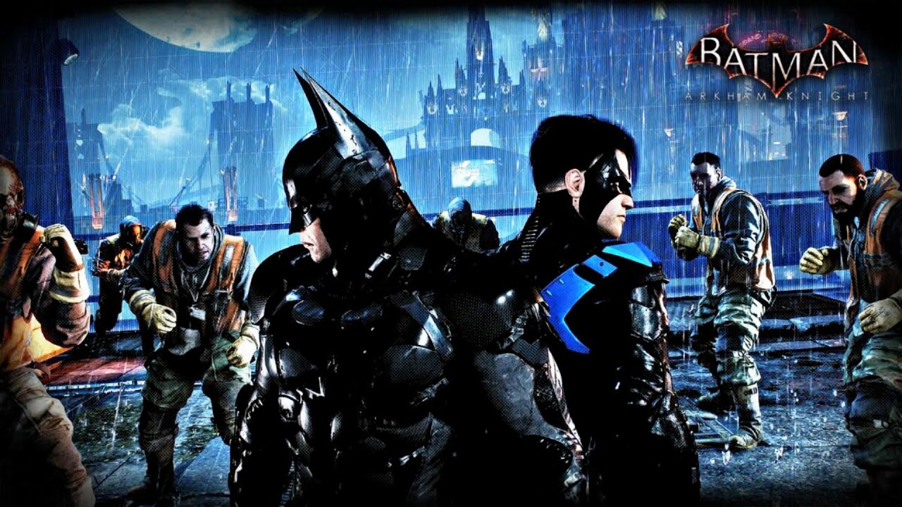 Arkham Knight: Batman and Nightwing super cool duo stealth! - YouTube