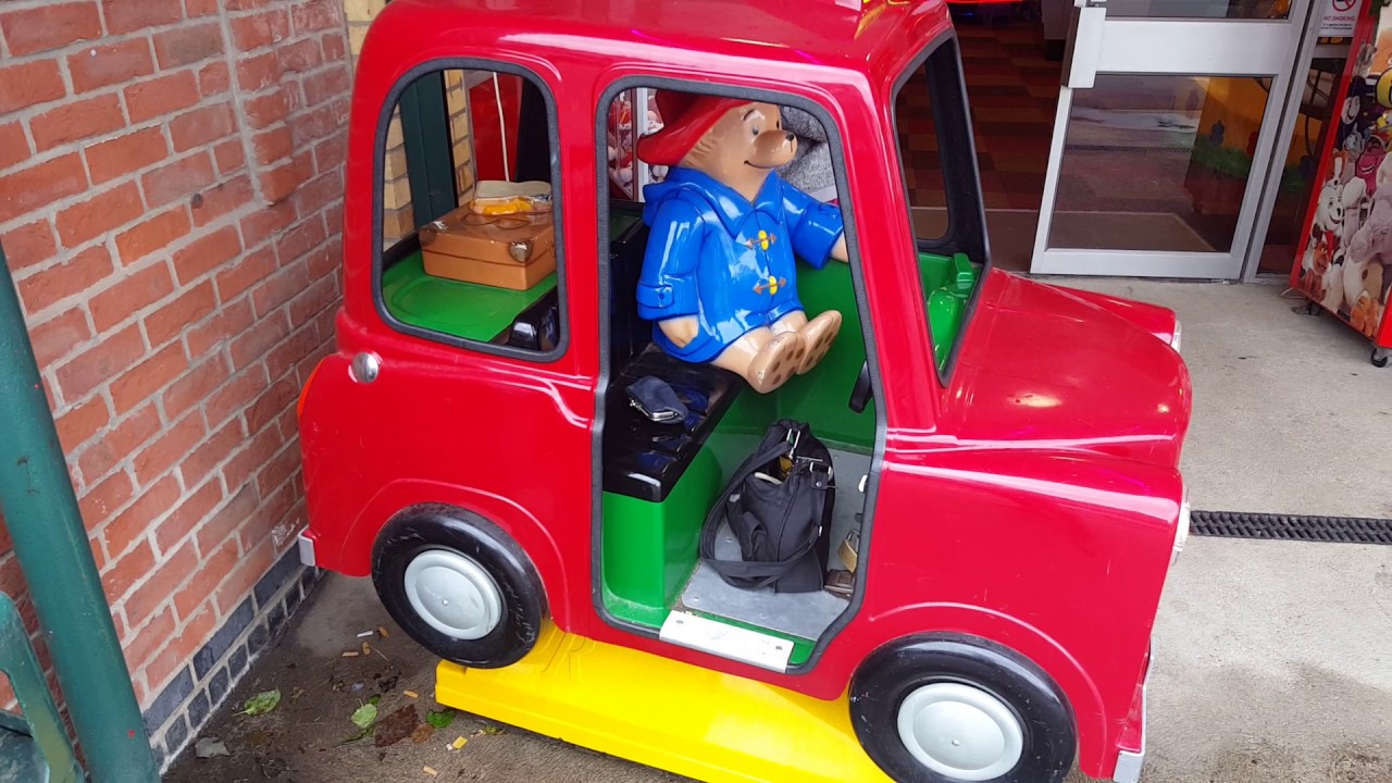 JOLLY ROGER 'Padington bear' coin operated kids arcade fairground ride ...
