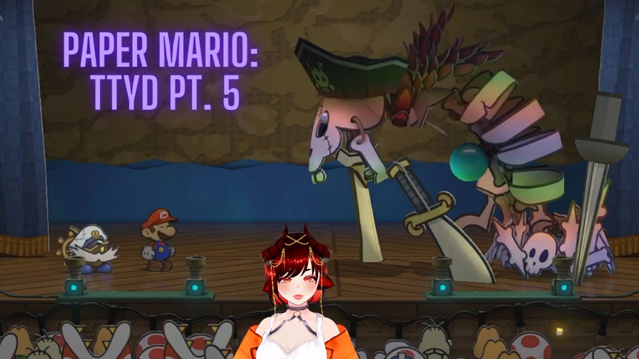 TIME TO FIGHT SOME GHOST PIRATES! | Paper Mario: TTYD Pt. 5 - YouTube
