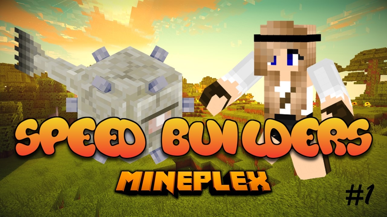 SPEED BUILDERS #1 (Mineplex) - YouTube