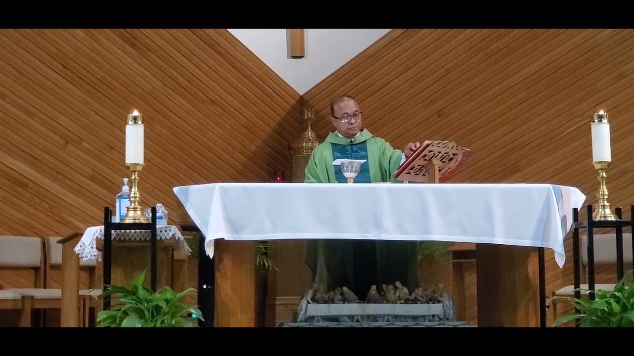 PADRE DENNIS LEGASPI # 2 LA SANTA MISA DEL DIA DE HOY VIERNES ...