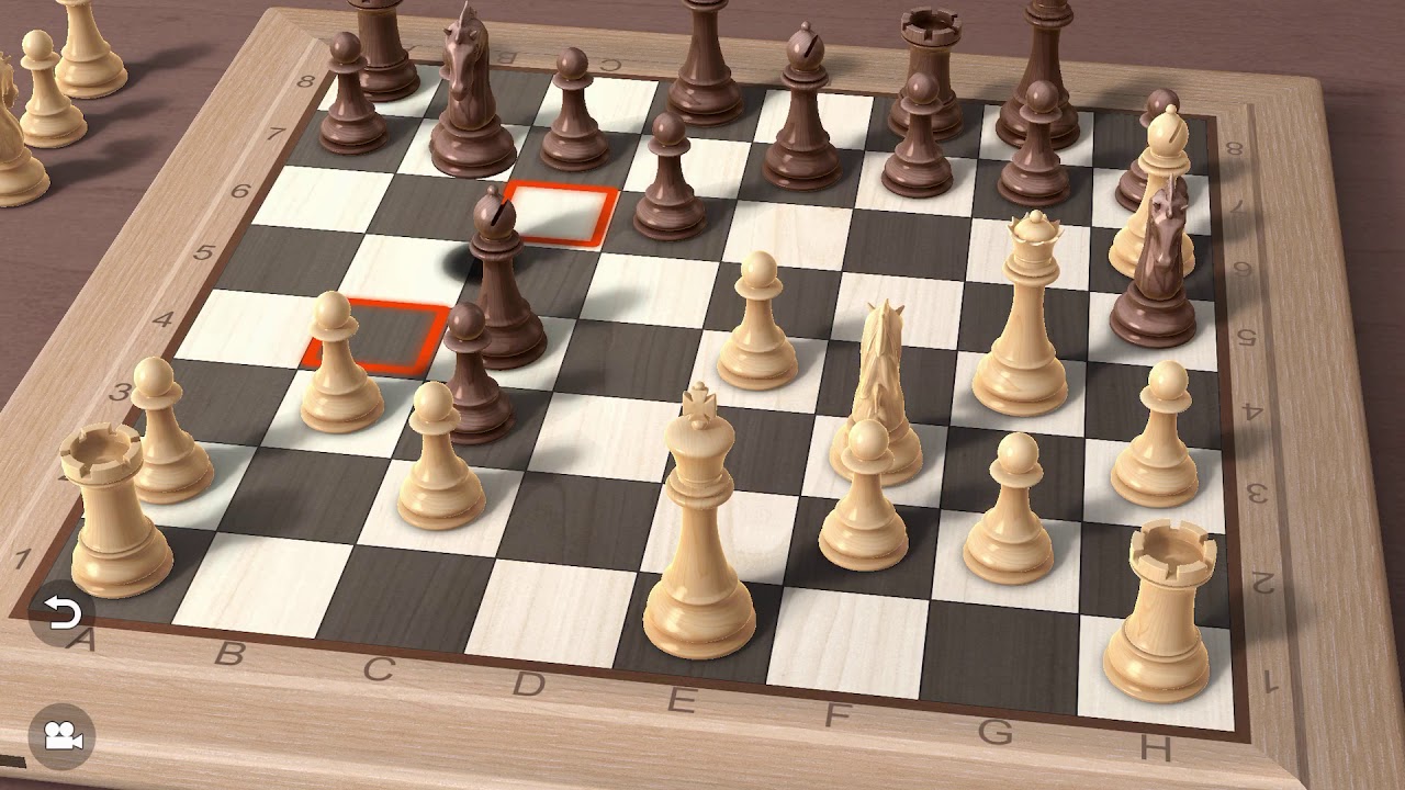 Winning the game real chess 3D(level normal) - YouTube