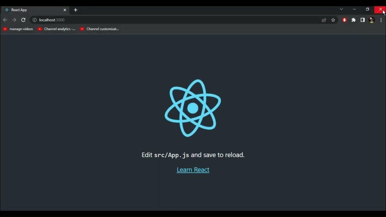 Create React.js App || NPM Commond || Windows 10 - YouTube
