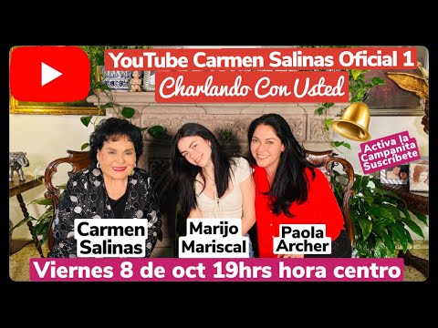 Paola Archer y Marijo Mariscal en "Charlando Con Usted" con Carmen ...