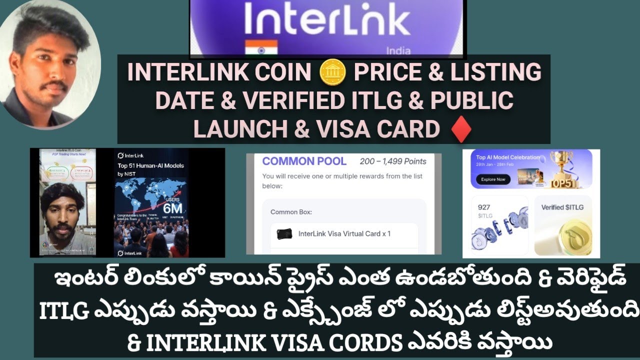 #interlinknetwork new updates | interlink coin price & interlink visa ...