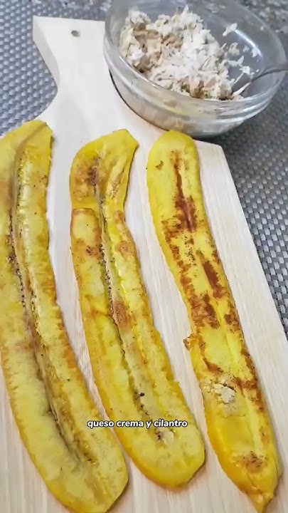 Rollos de plátano con maduro #platano #pasabocas - YouTube